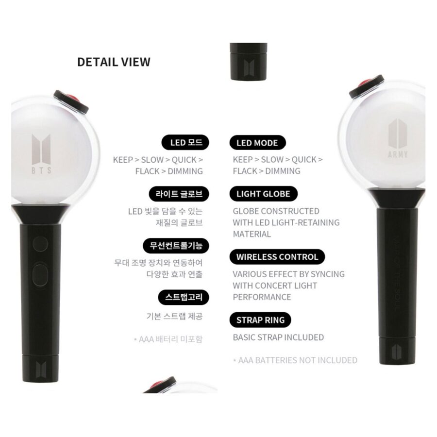 OFFICIAL LIGHT STICK | BTS [MAP OF THE SOUL] (Special Edition) - Light ...