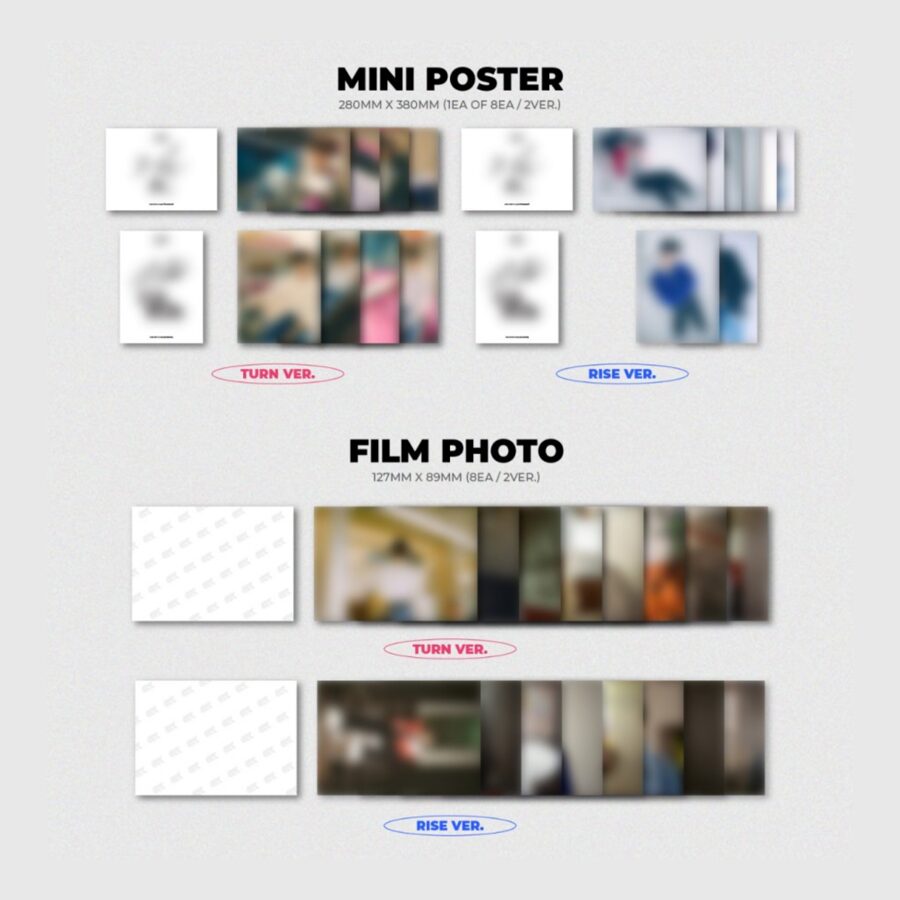 8TURN - The 1st Mini Album [8TURNRISE] - Music albums - Shop - NEOE ...