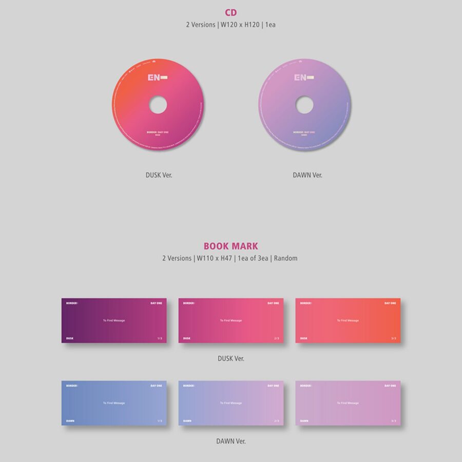 ENHYPEN - Mini Album Vol.1 [BORDER : DAY ONE] - Music albums - Shop ...