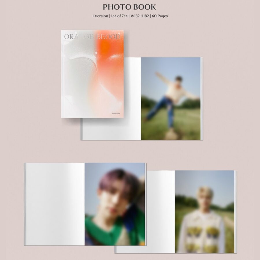 ENHYPEN - 5th Mini Album [ORANGE BLOOD] (Engene Ver.) + MusicKorea ...