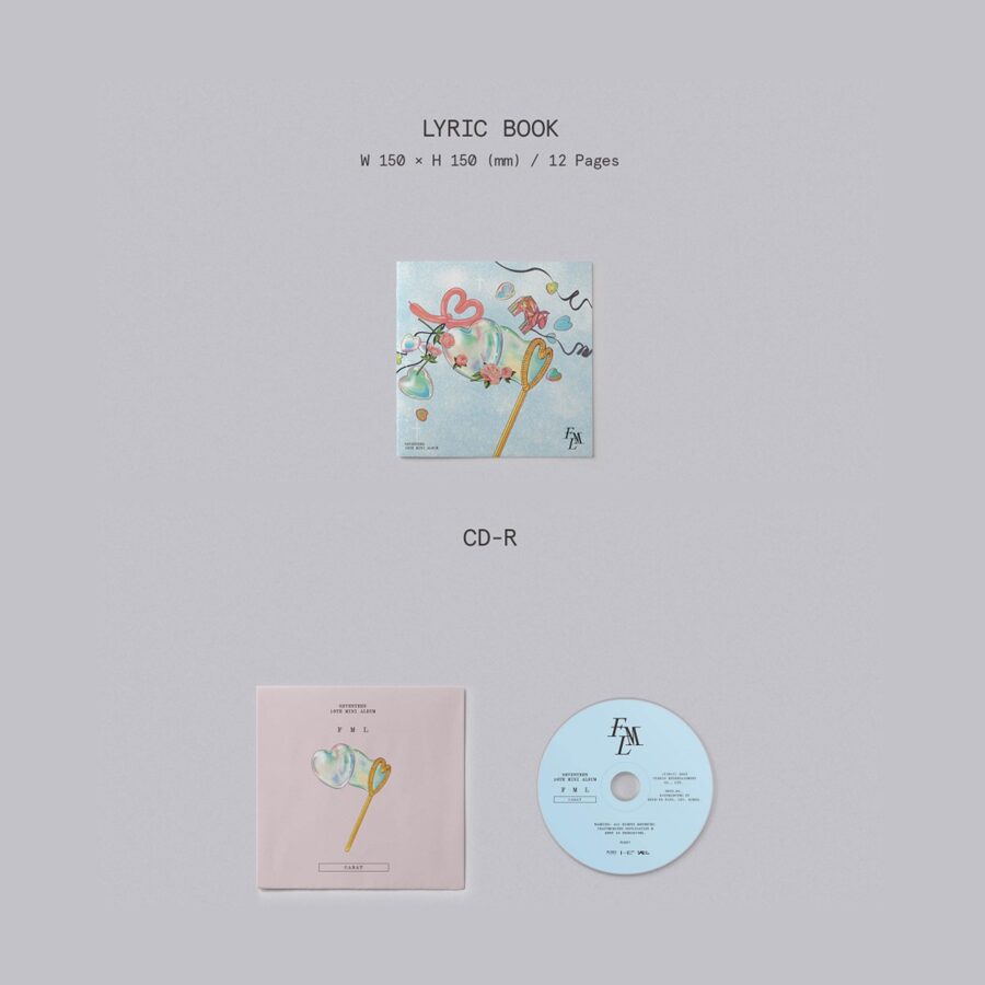 SEVENTEEN - 10th Mini Album [FML] (Carat Ver.) - Mūzikas albumi ...