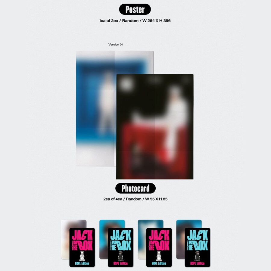 J-Hope (BTS) - [Jack In The Box] (HOPE Edition) + MusicKorea Bookmark ...