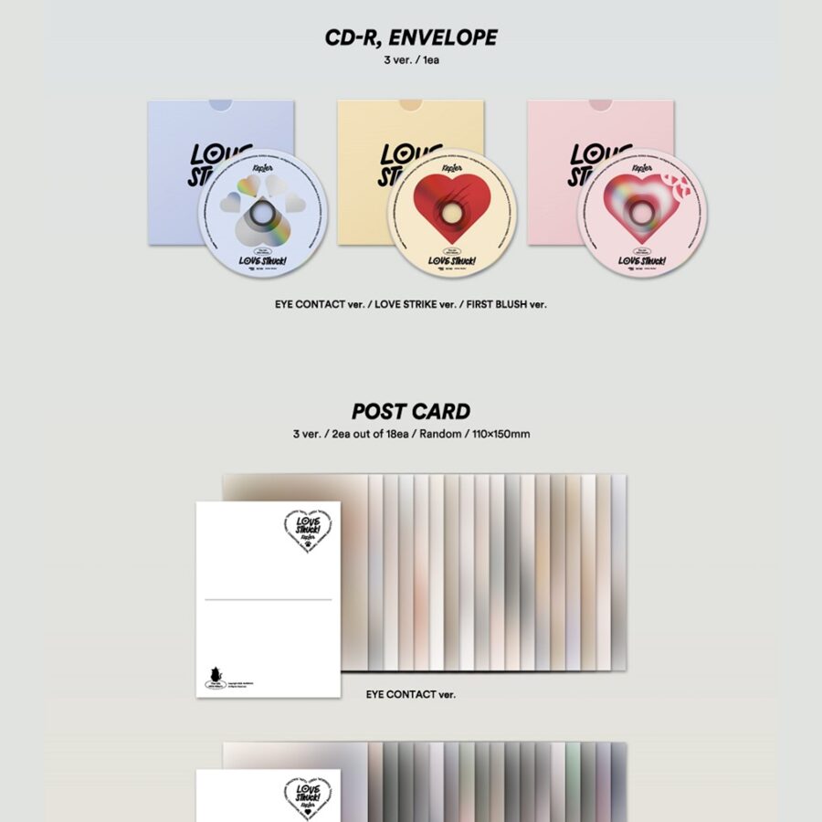 Kep1er - The 4th Mini Album [LOVESTRUCK!] - Mūzikas albumi - Veikals - NEOE kpop shop