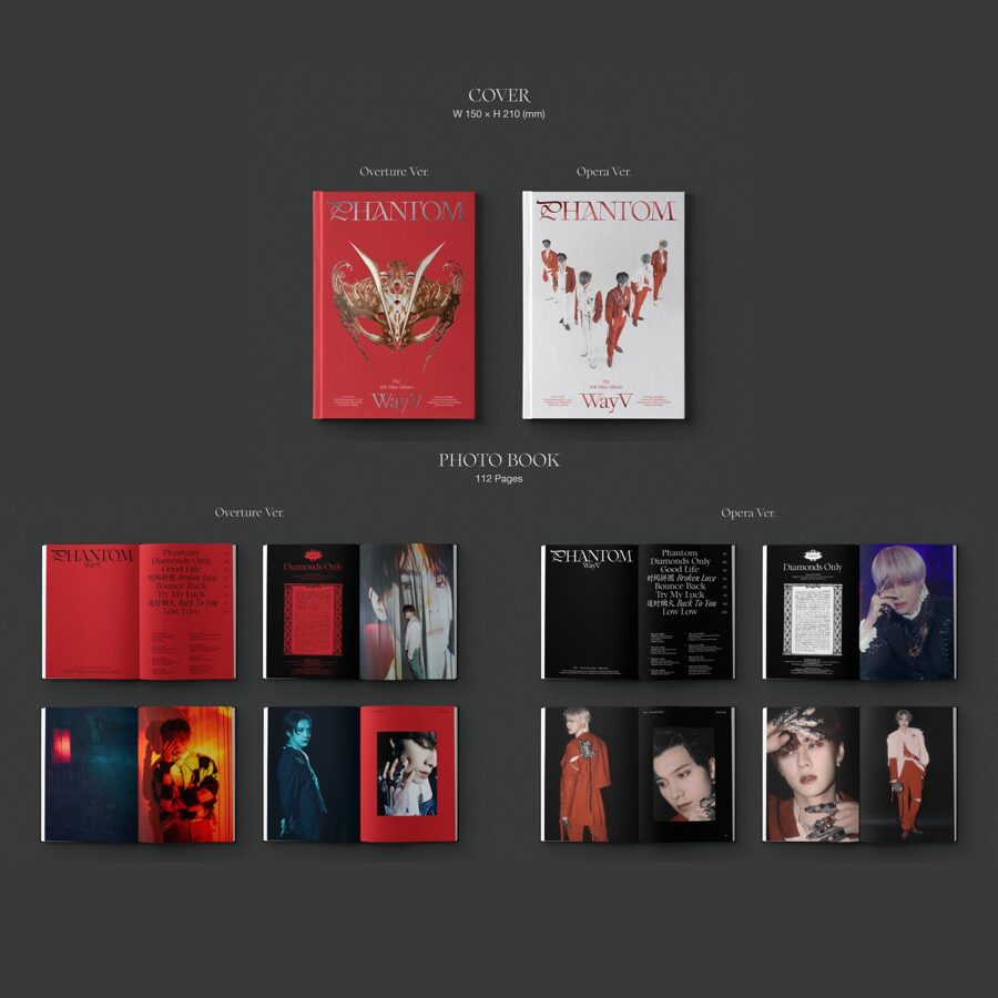 WayV - 4th Mini Album [Phantom] - Music albums - Shop - NEOE kpop shop