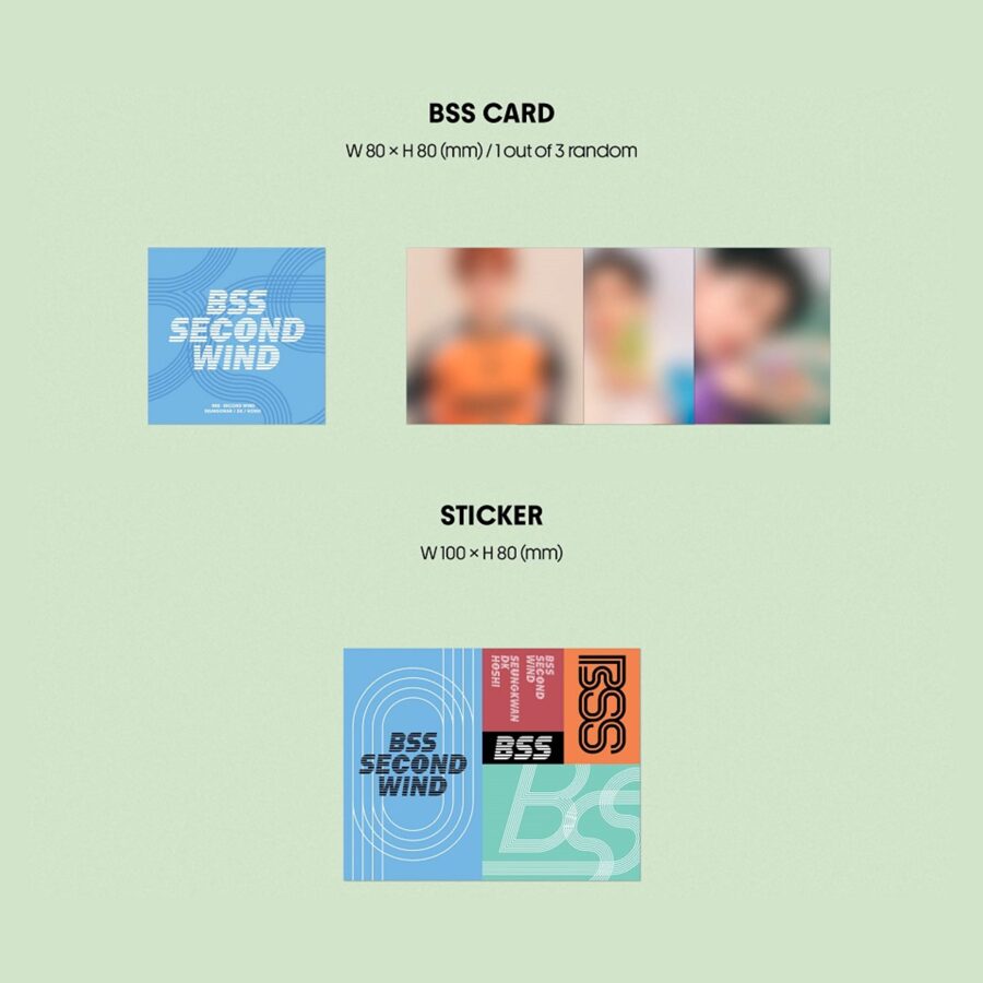BSS (SEVENTEEN) - 1st Single Album [SECOND WIND] - Mūzikas albumi ...