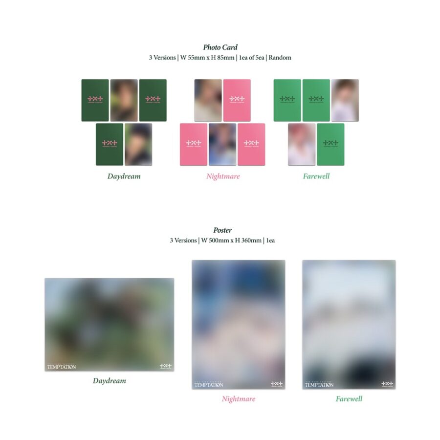 TXT - Album [The Name Chapter : TEMPTATION] - Mūzikas albumi - Veikals ...