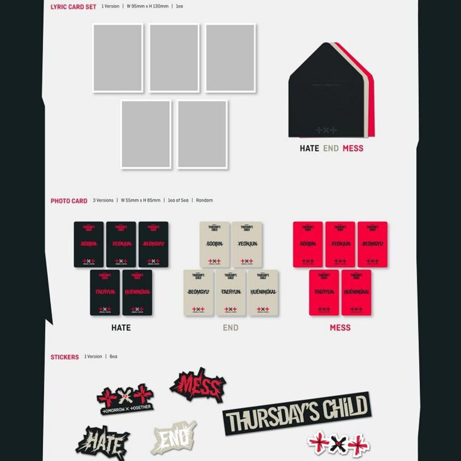 TXT - Mini Album Vol.4 [Minisode 2 : THURSDAY'S CHILD] - Music albums ...