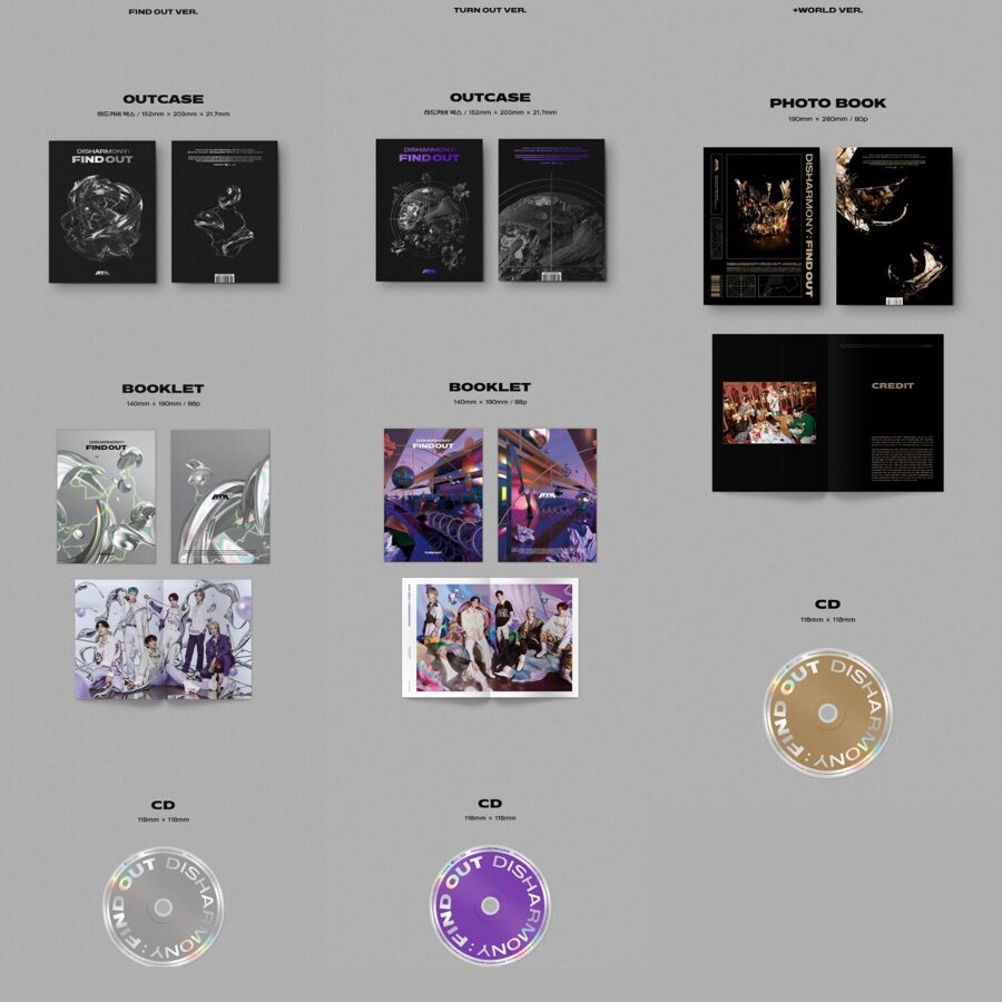 P1Harmony - Mini Album Vol. 3 [DISHARMONY : FIND OUT] - Music albums ...