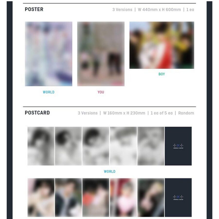 TXT - Album [THE CHAOS CHAPTER : FREEZE] - Music albums - Shop - NEOE ...