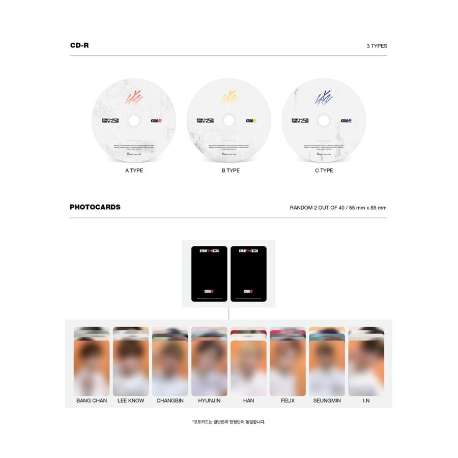 Stray Kids - 1st album [GO生] - Mūzikas albumi - Veikals - NEOE kpop shop