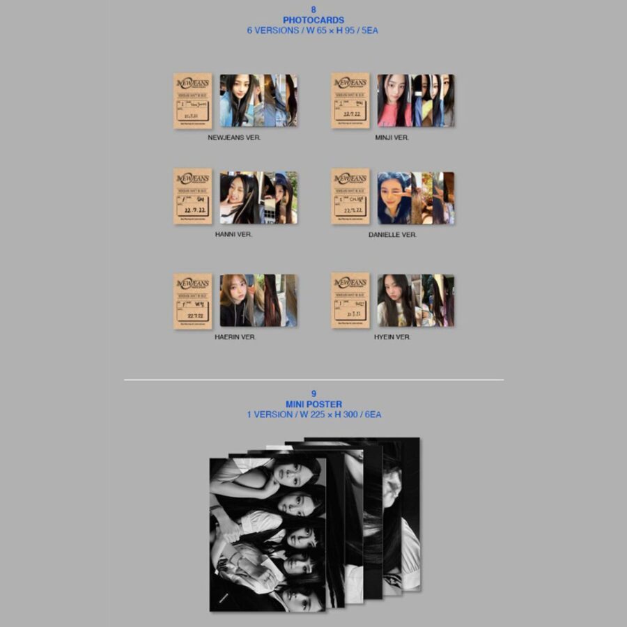 NewJeans - 1st EP [New Jeans] (Bluebook Ver.) - Music albums - Shop - NEOE kpop shop