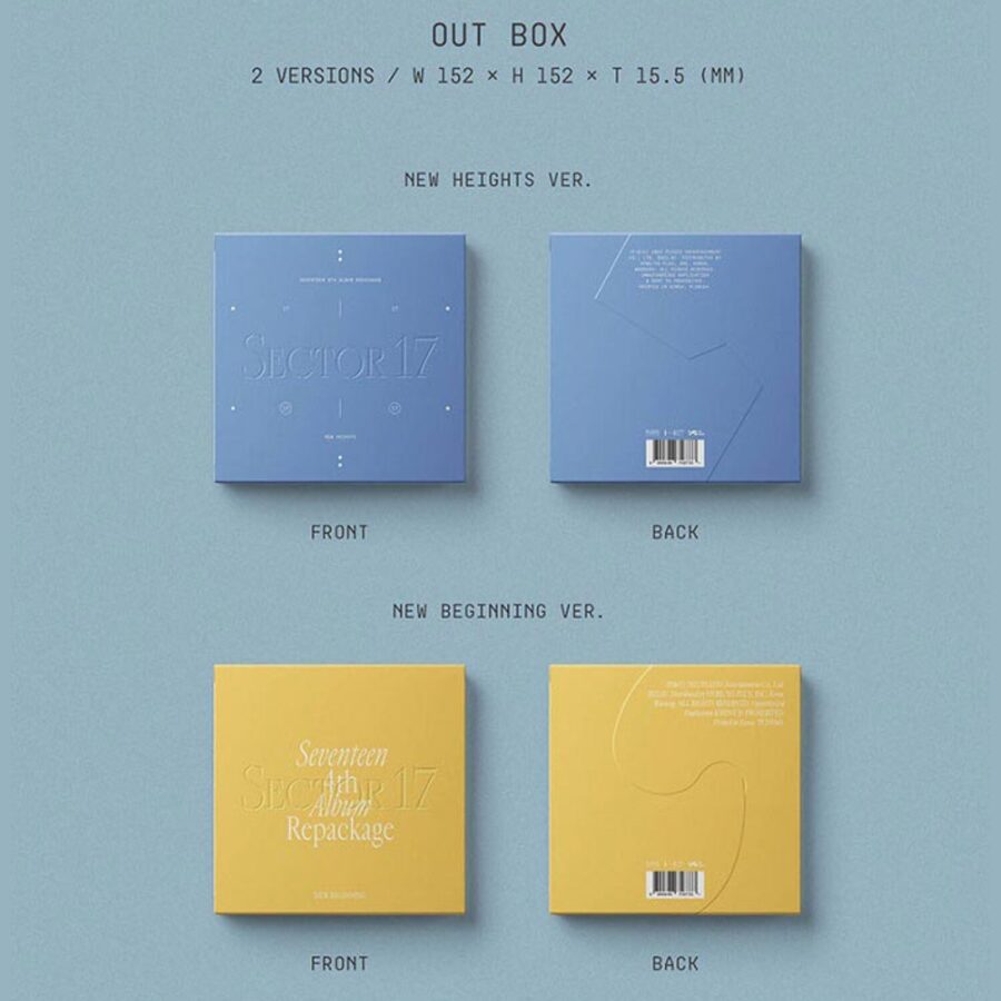 SEVENTEEN - Album Vol. 4 (Repackage) [SECTOR 17] - Music albums - Shop ...