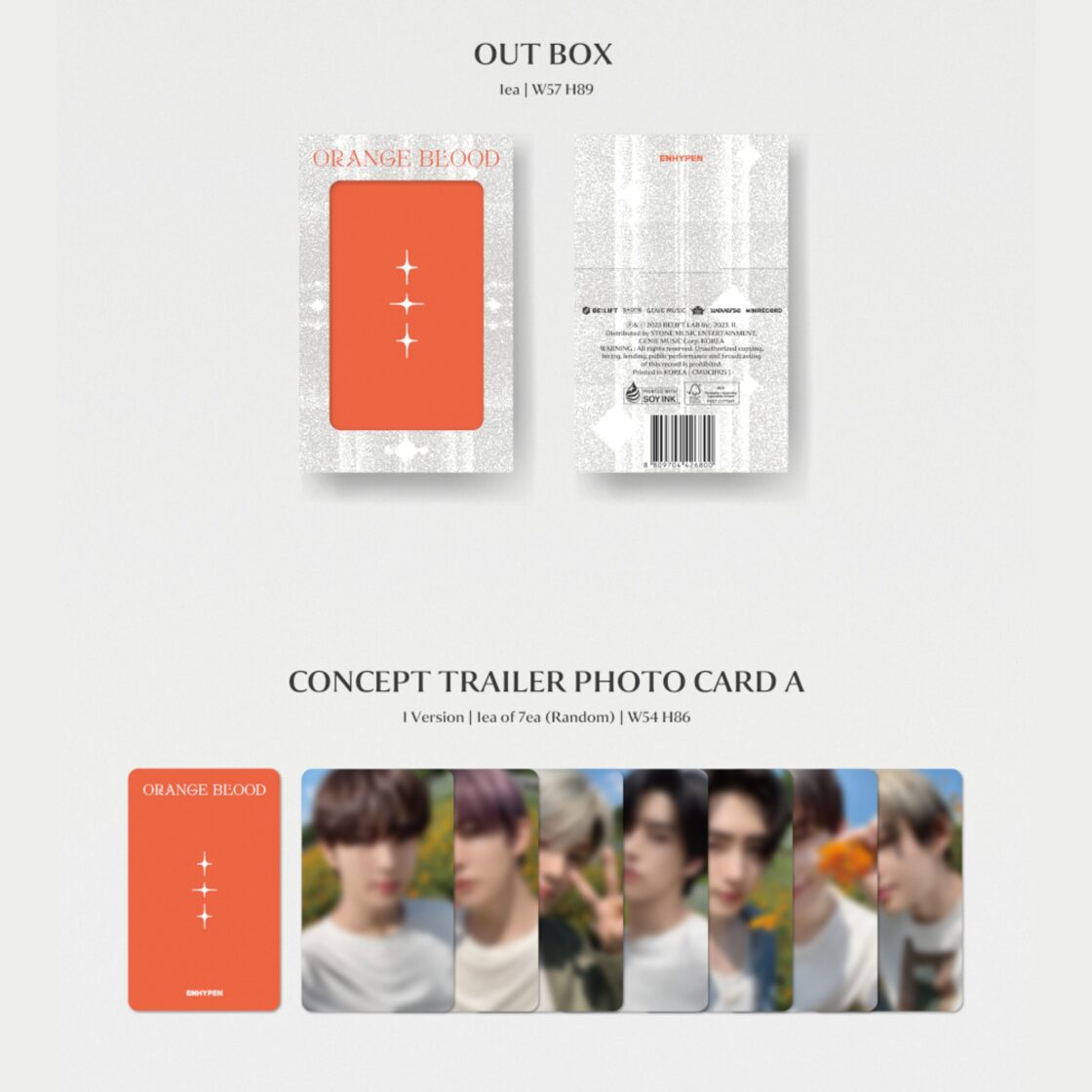 ENHYPEN - 5th Mini Album [ORANGE BLOOD] (Weverse Albums ver.) - Mūzikas albumi - Veikals - NEOE ...